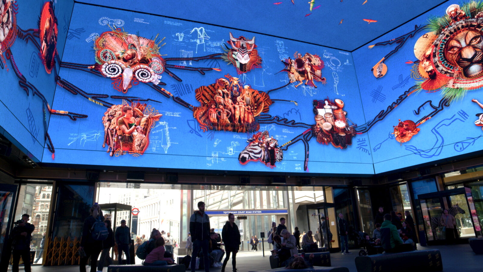 The Lion King Outernet - Nexus Studios